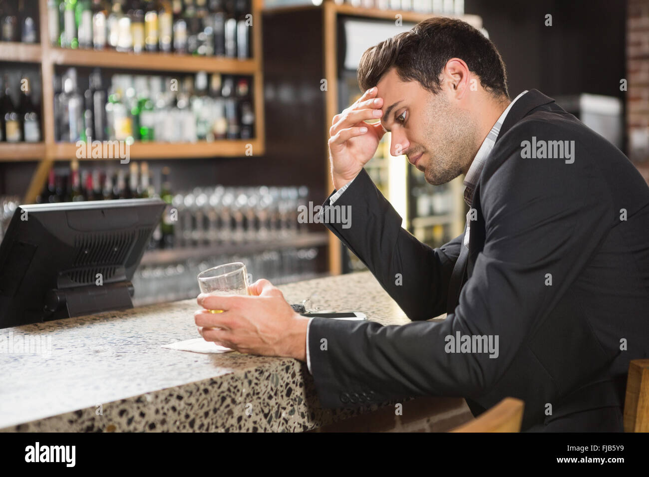 Tired looking man hi-res stock photography and images - Alamy