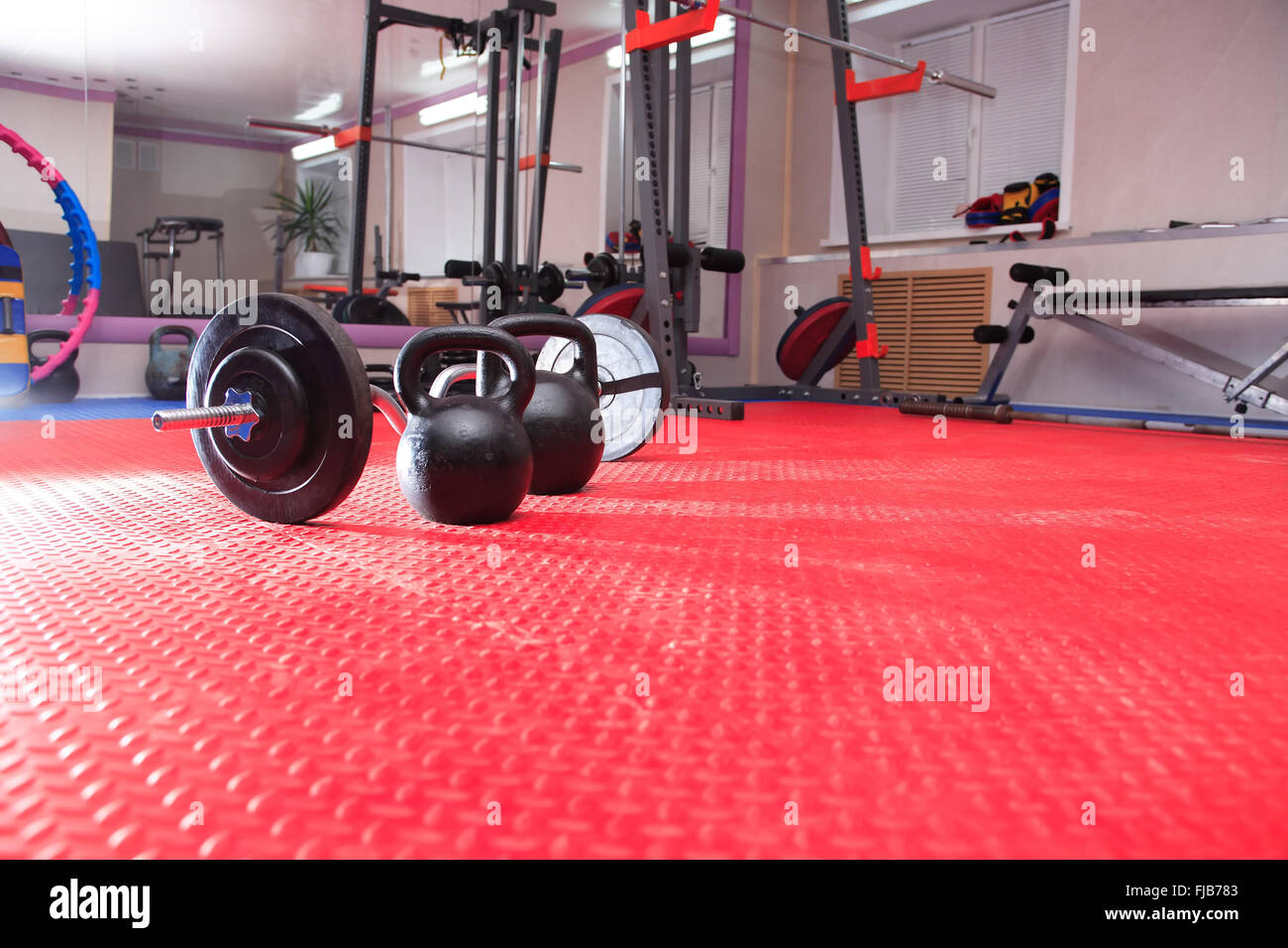 Sports hall equipment hi-res stock photography and images - Alamy