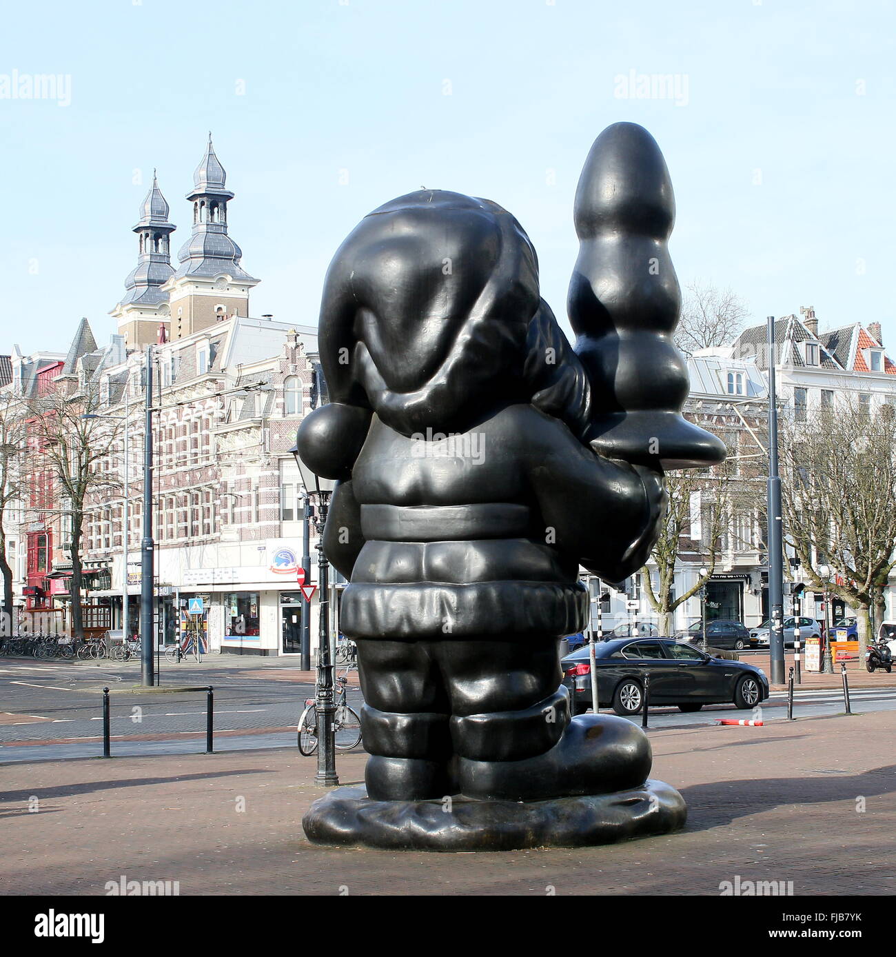 Controversial statue of Santa Claus (nicknamed: Kabouter Buttplug) by ...