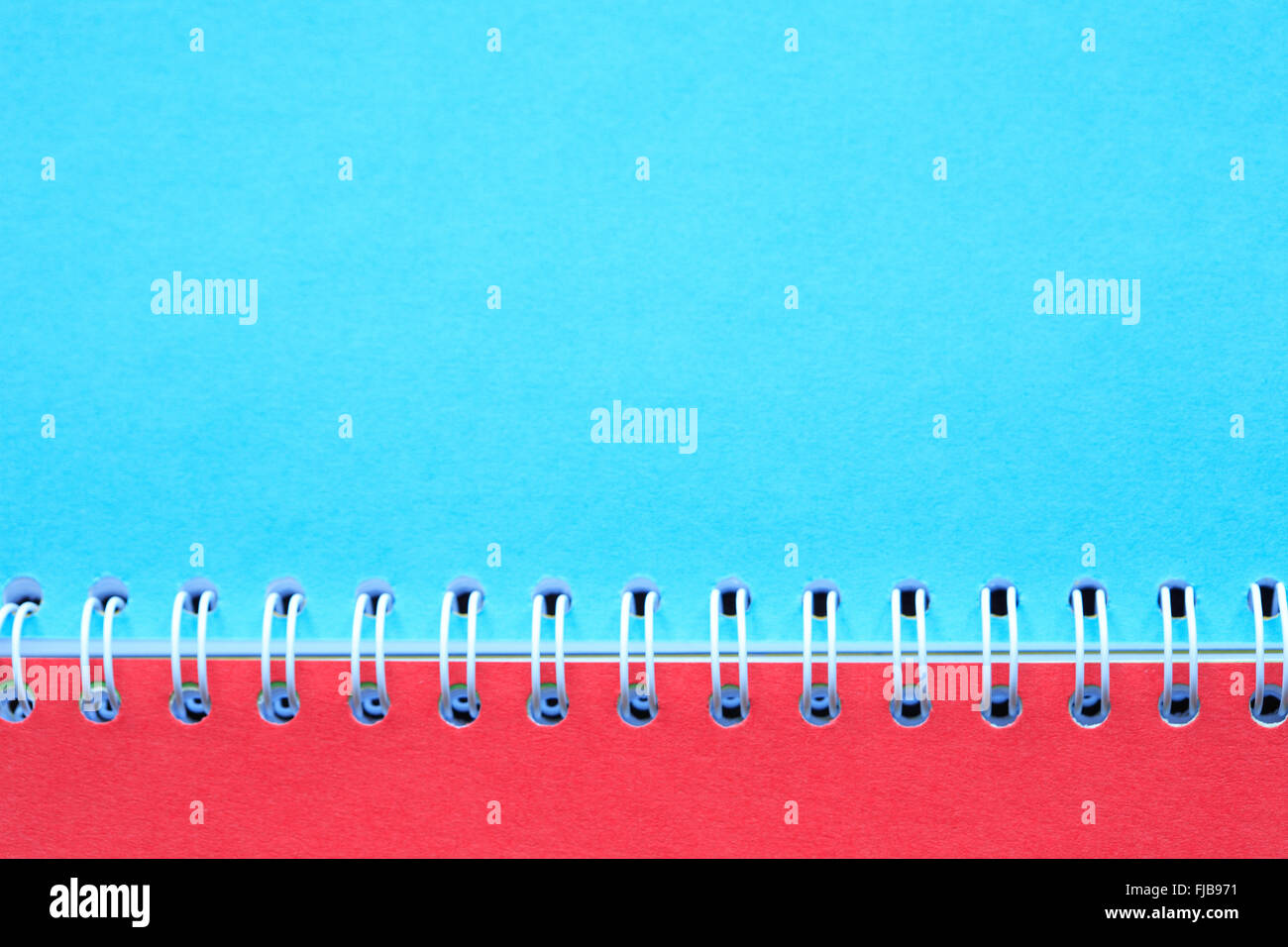 Closeup of open notebook with color pages. Nice background Stock Photo ...