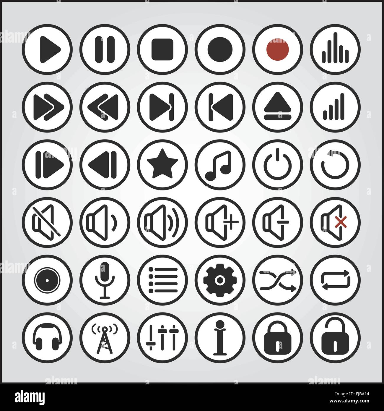 Audio rec hi-res stock photography and images - Alamy