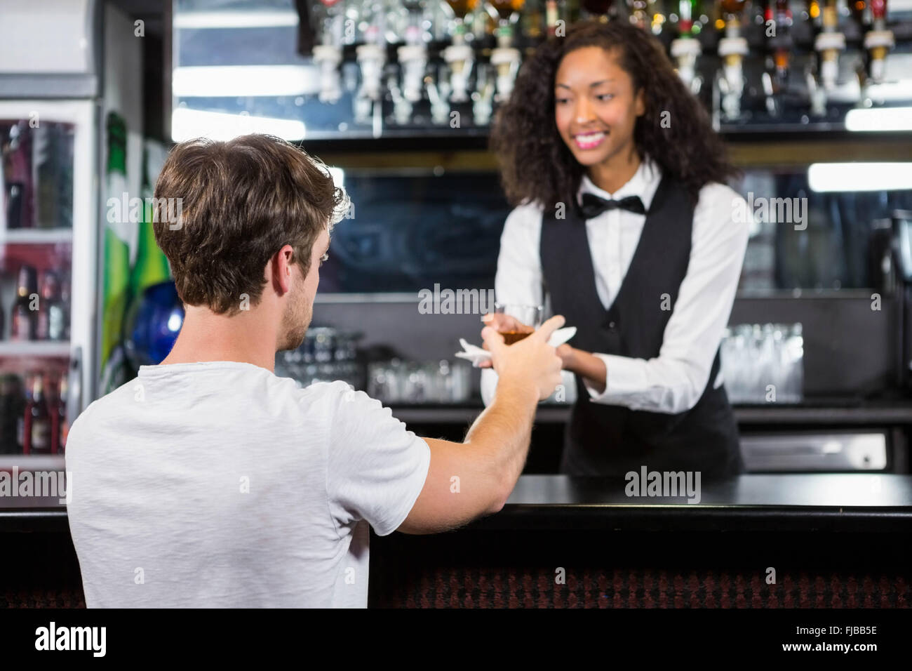 Barmaid Waitress High Resolution Stock Photography and Images - Alamy