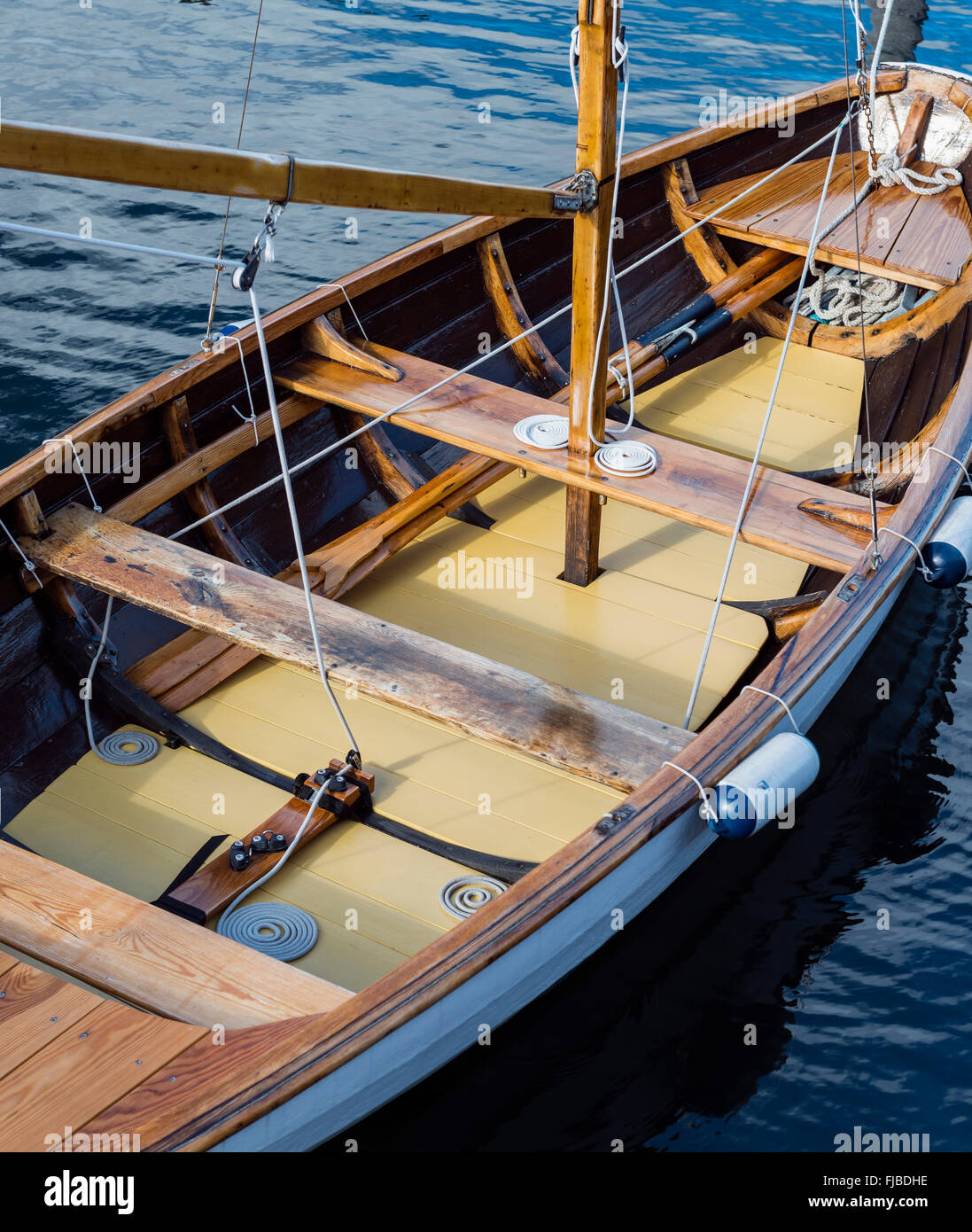 Classic sailing boat, Sweden Stock Photo - Alamy