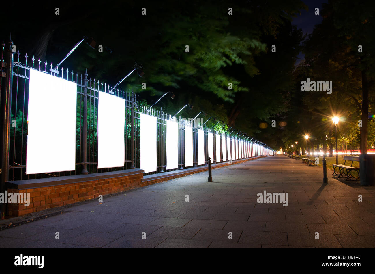 Warsaw poland billboard advertising hi-res stock photography and images ...