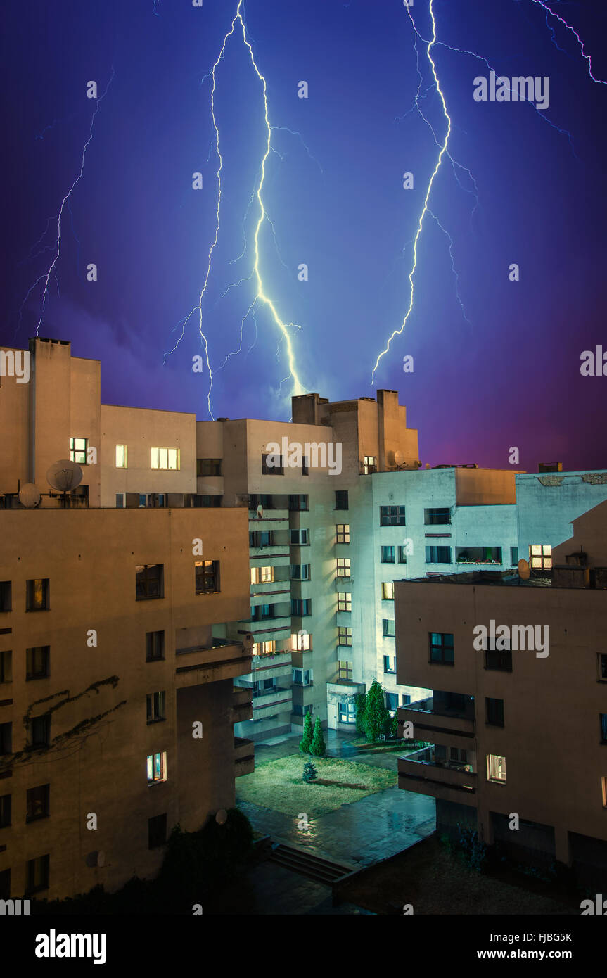 Lightning rod house hi-res stock photography and images - Alamy