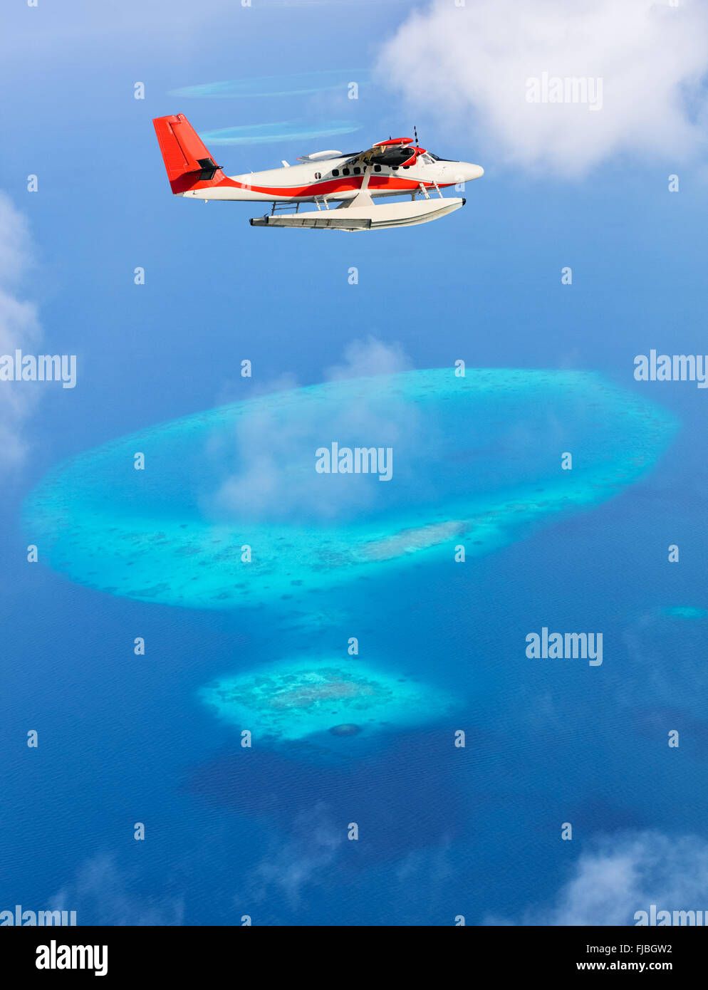 Seaplane maldives hi-res stock photography and images - Alamy