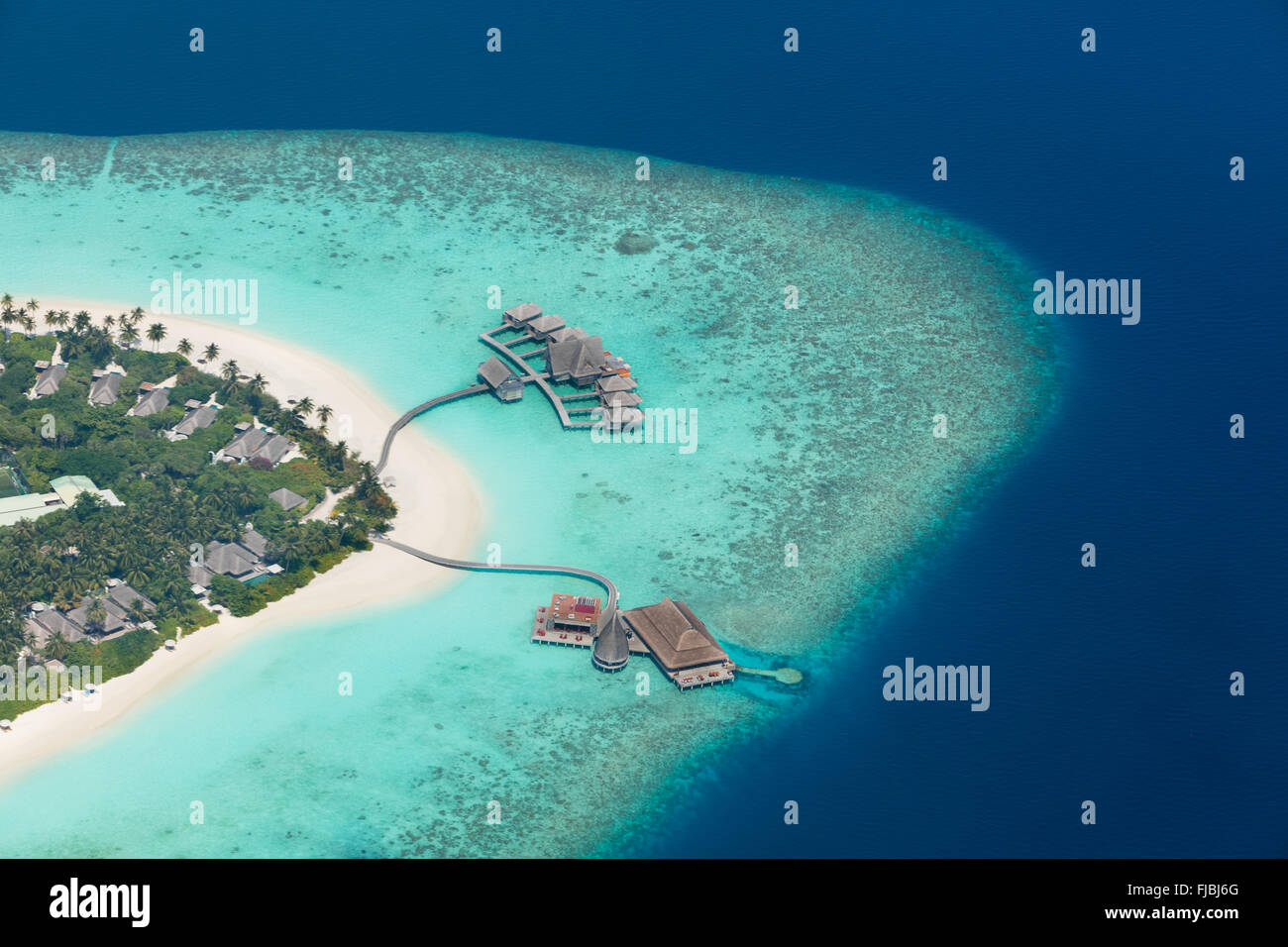 The maldives aerial hi-res stock photography and images - Alamy