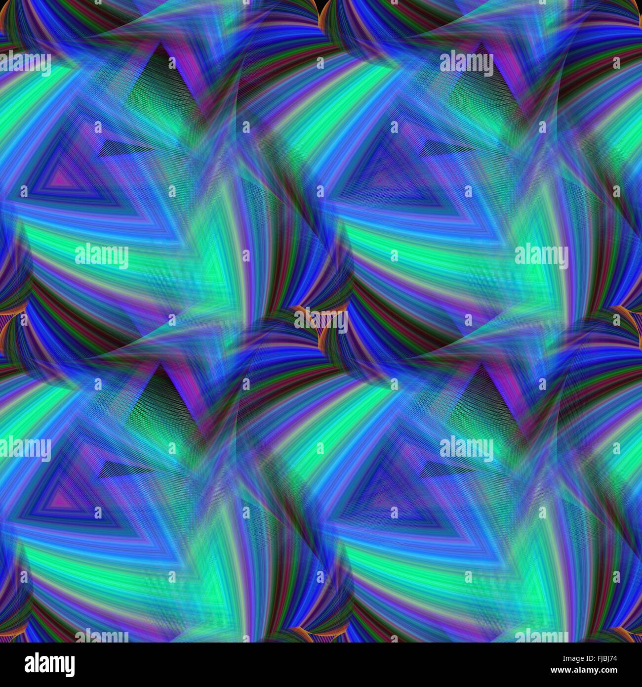 Repeating triangular pattern of cold colors Stock Vector Image & Art ...