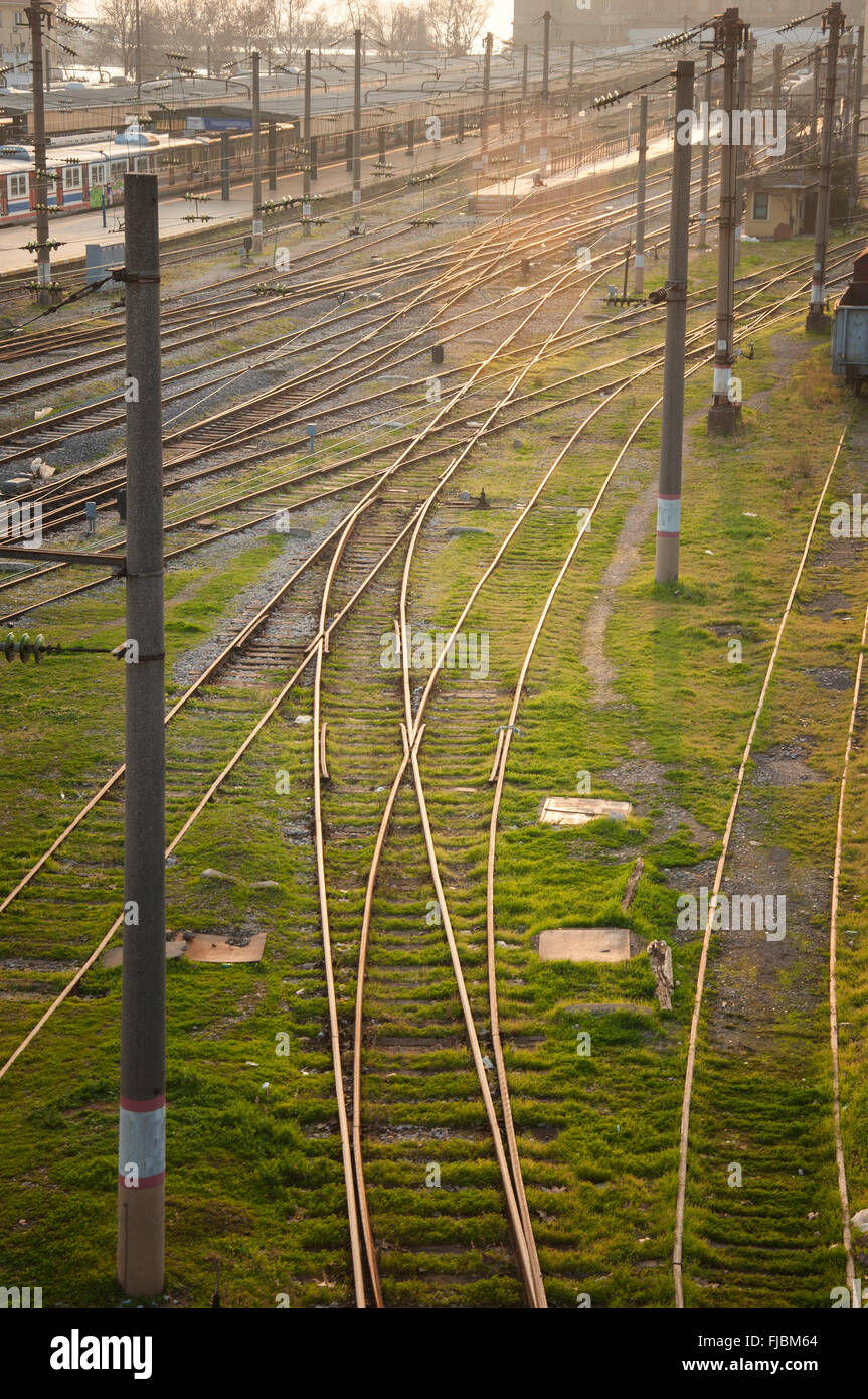 Railroad railway train hi-res stock photography and images - Alamy