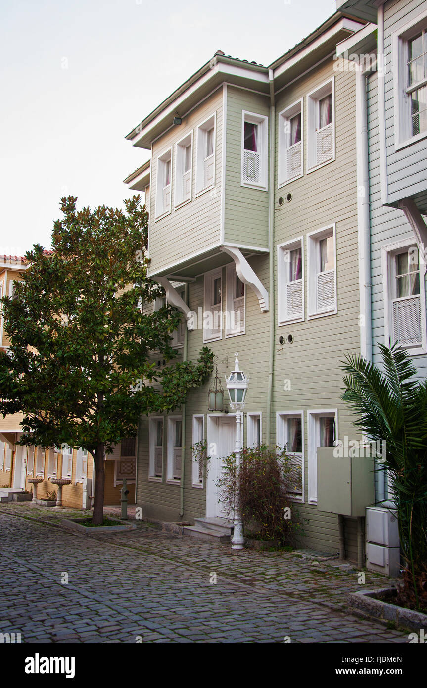 Istanbul wooden house street hi-res stock photography and images - Alamy