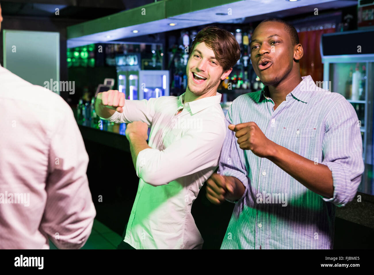 Men dancing together hi-res stock photography and images - Alamy