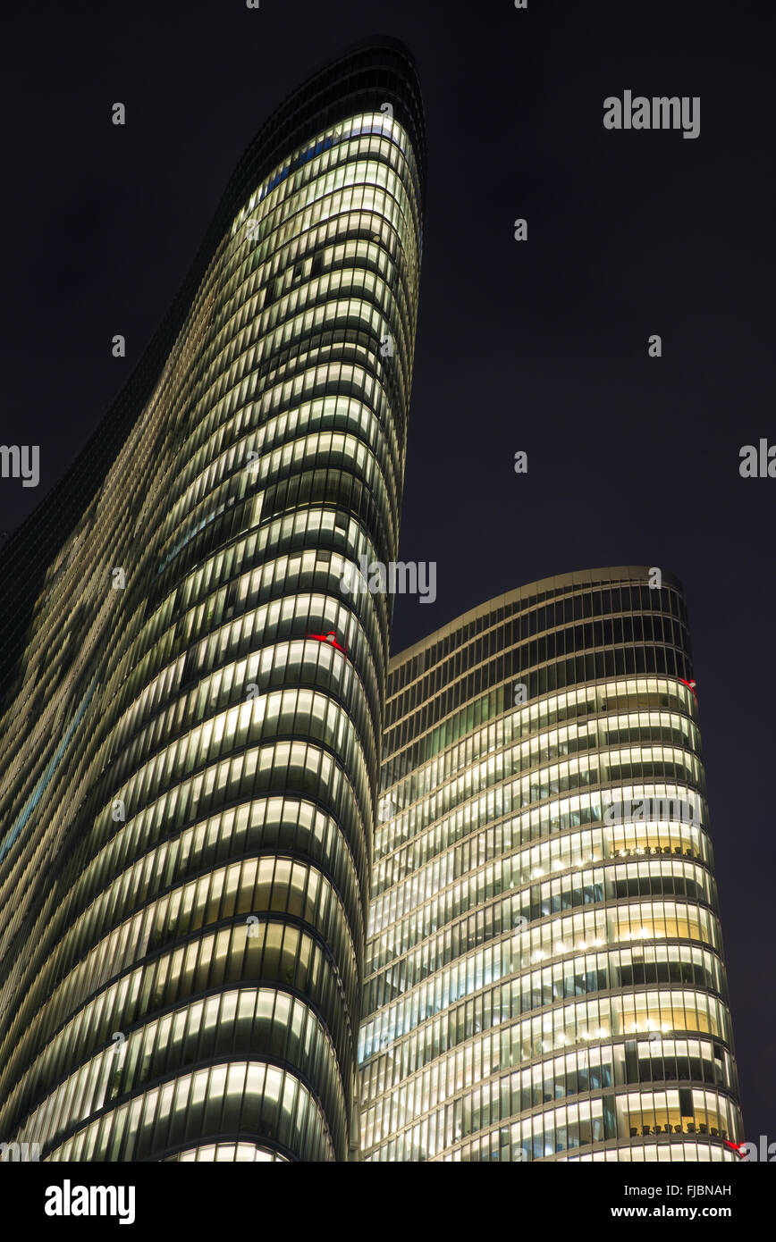 Modern buildings and urban life office buildings and office buildings ...