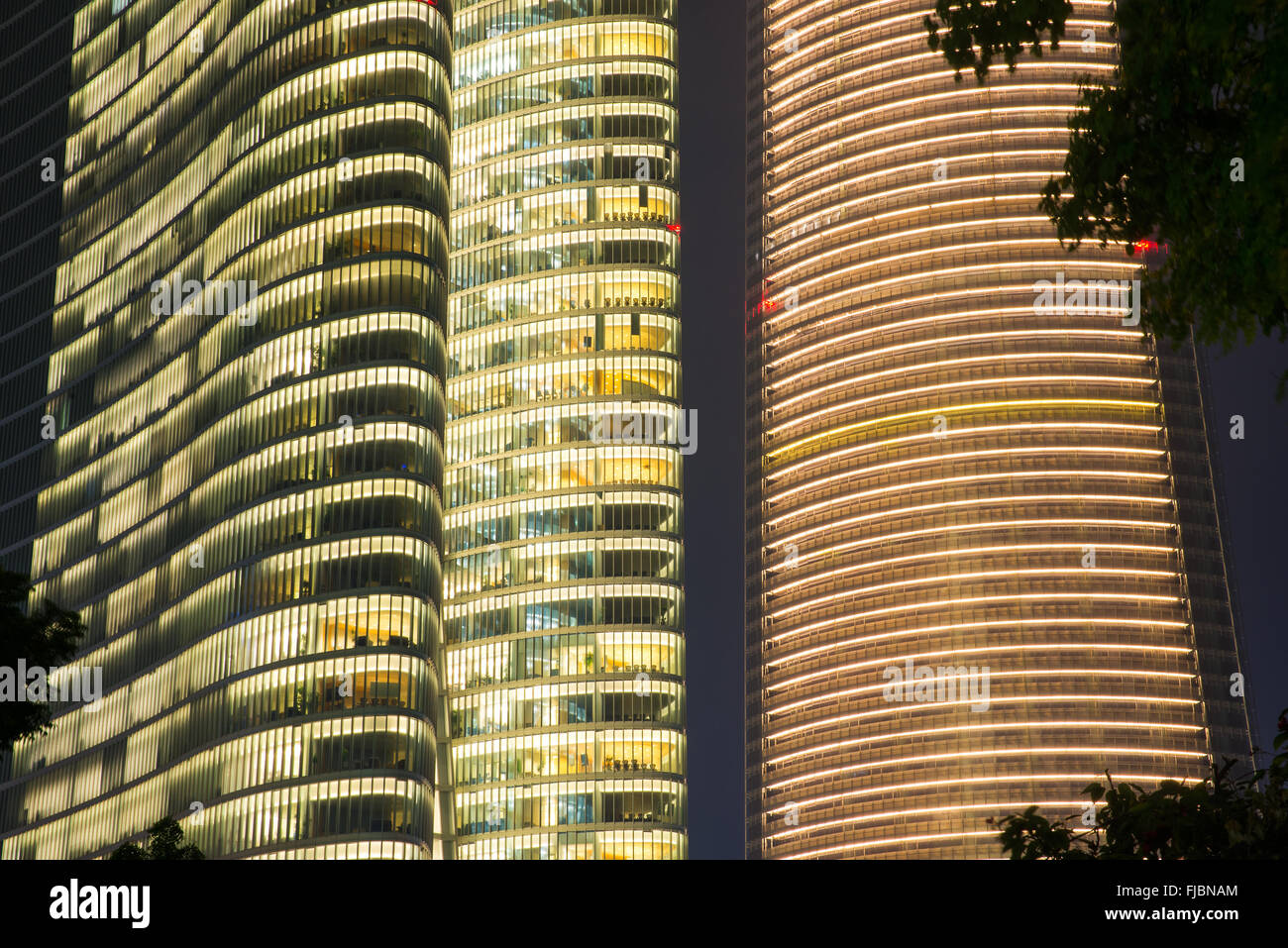 Modern buildings and urban life office buildings and office buildings ...