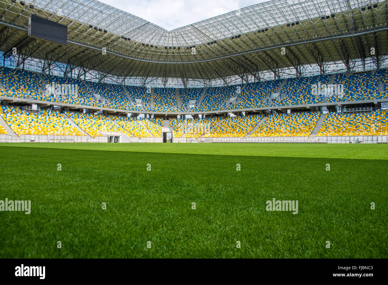 Soccer field sports venue hi-res stock photography and images - Alamy