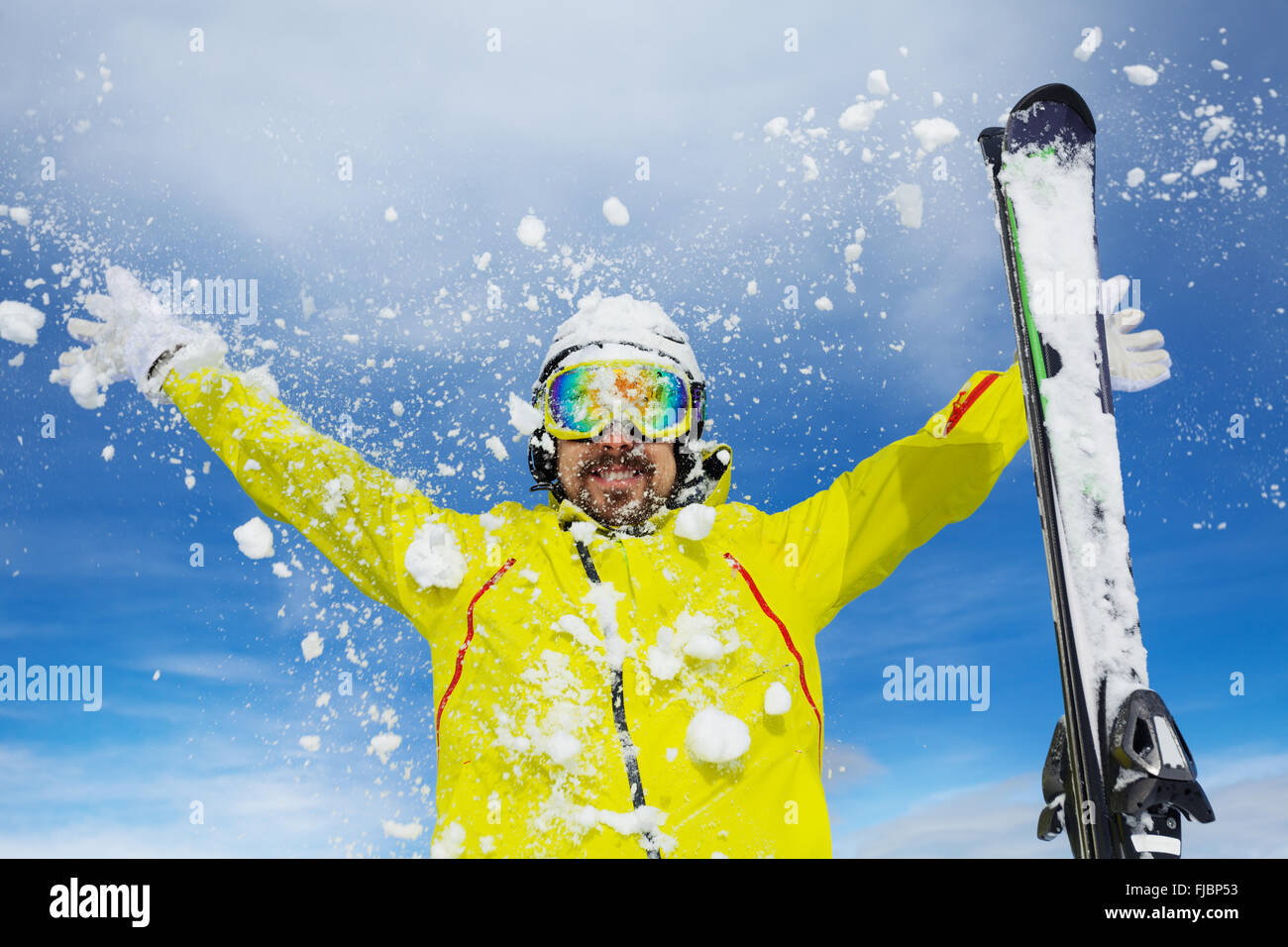 Man throwing rock hi-res stock photography and images - Alamy