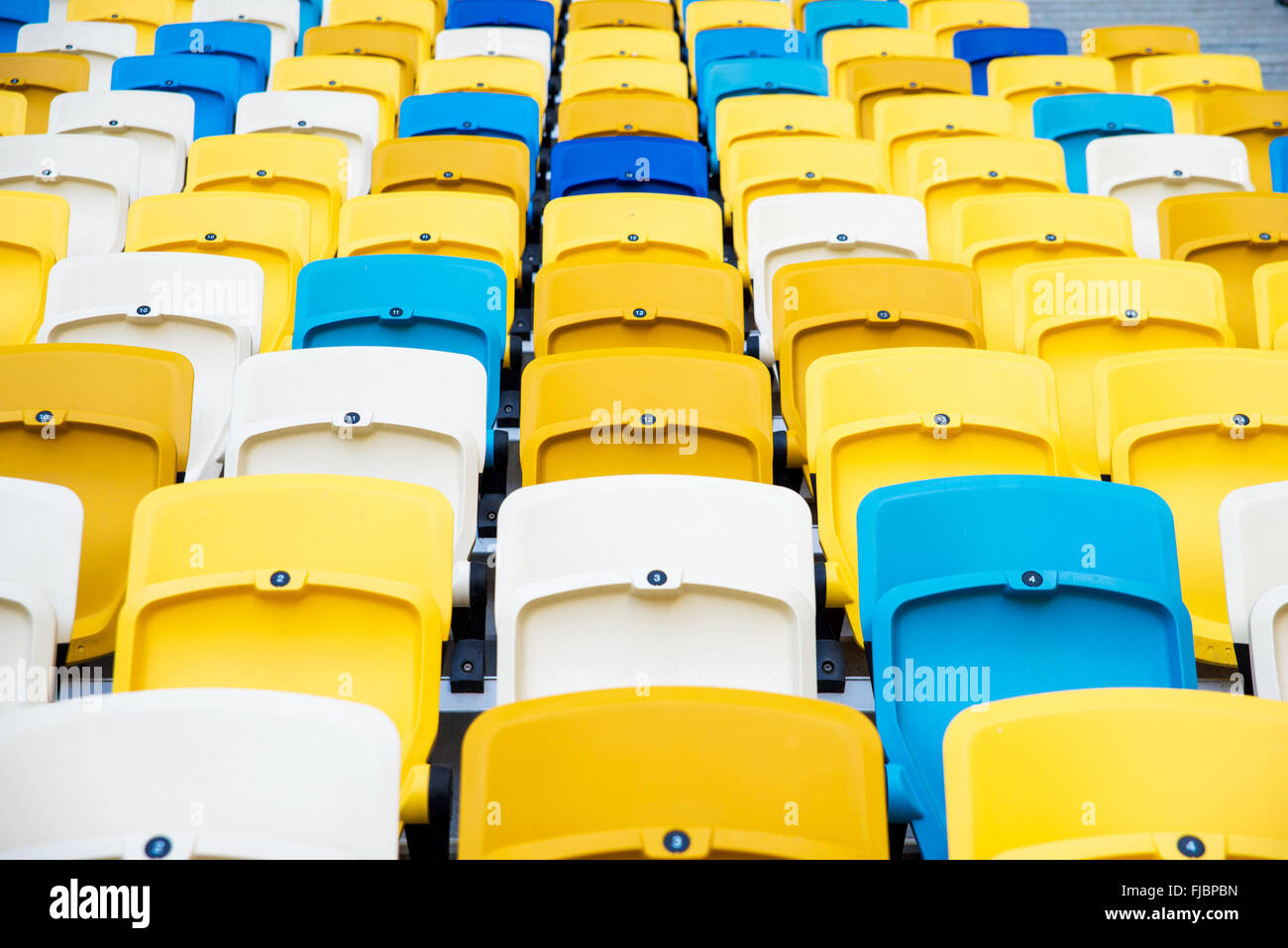 Empty goal stadium soccer yellow hi-res stock photography and images ...