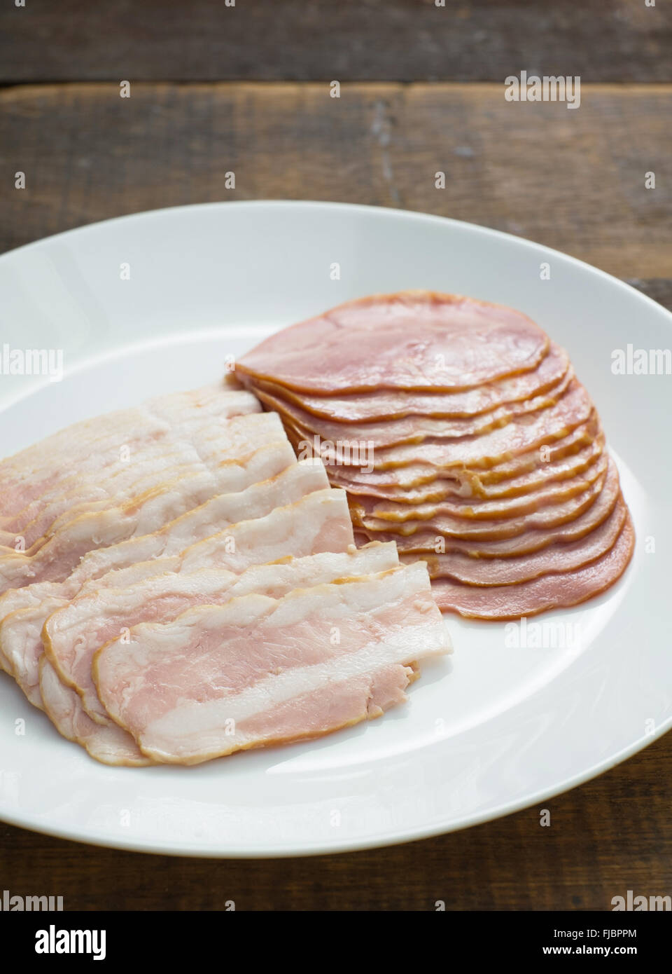 Raw bacon hi-res stock photography and images - Alamy