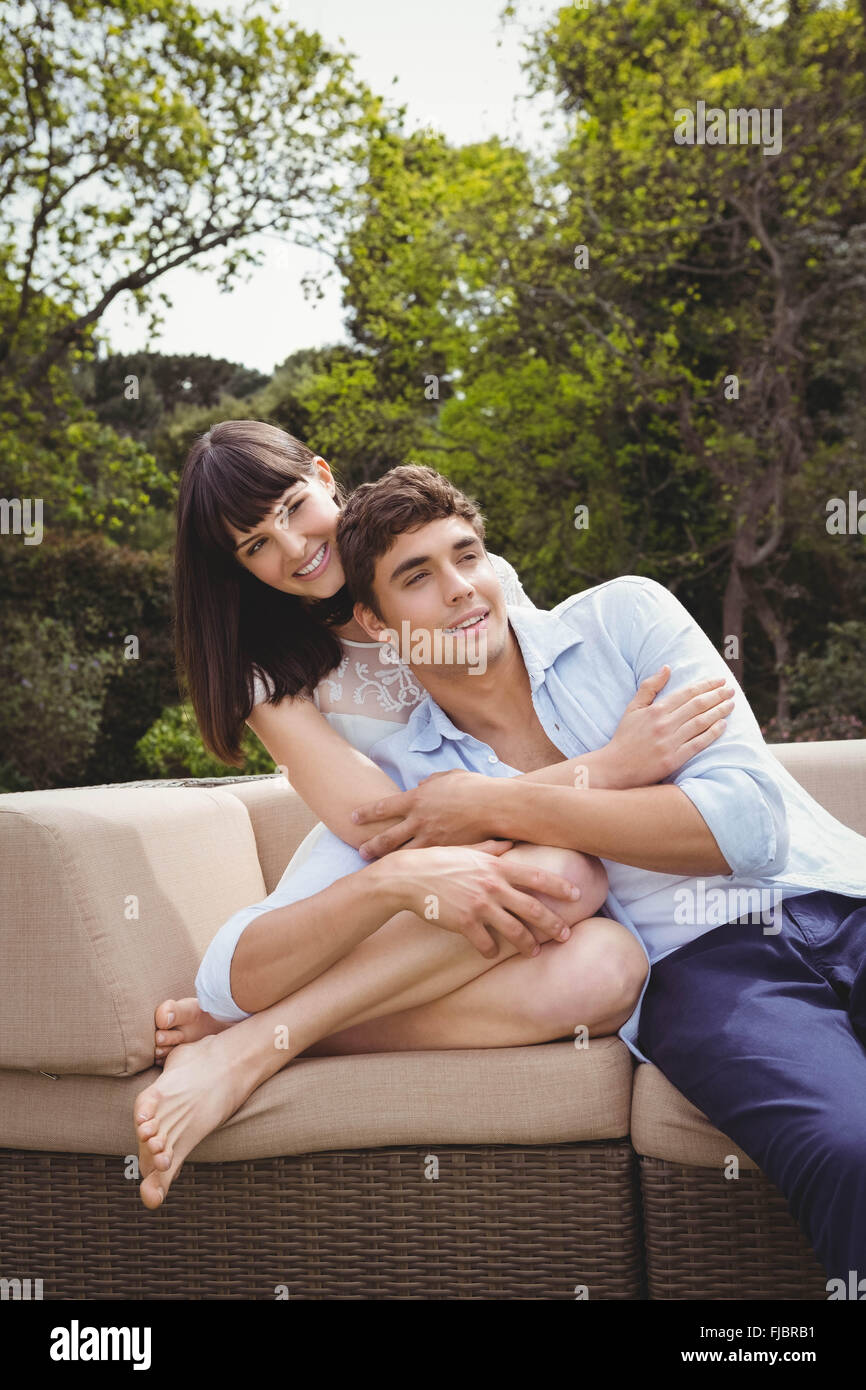 Young lovers embracing hi-res stock photography and images - Alamy