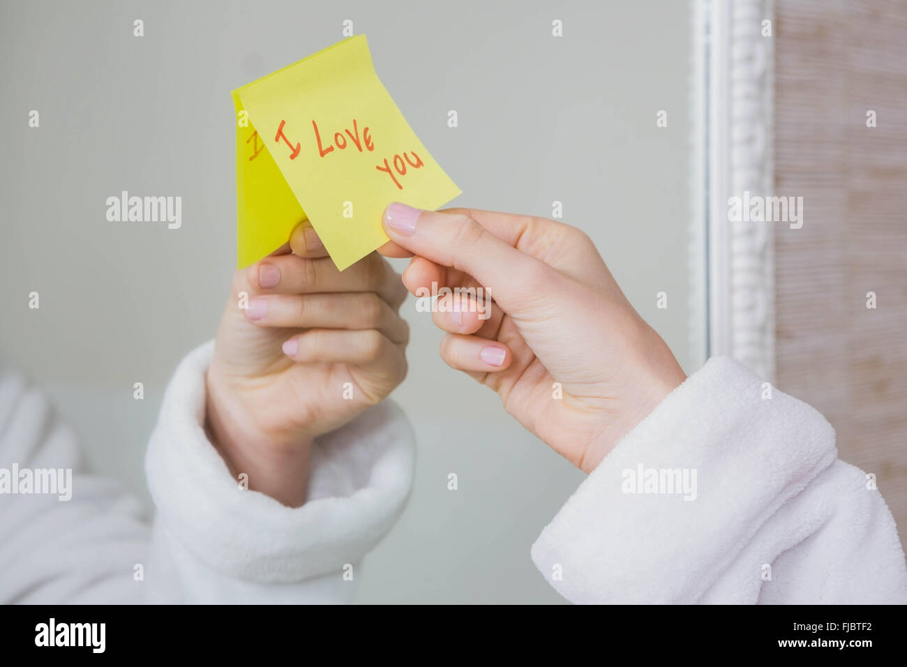 Love note sticky hi-res stock photography and images - Alamy