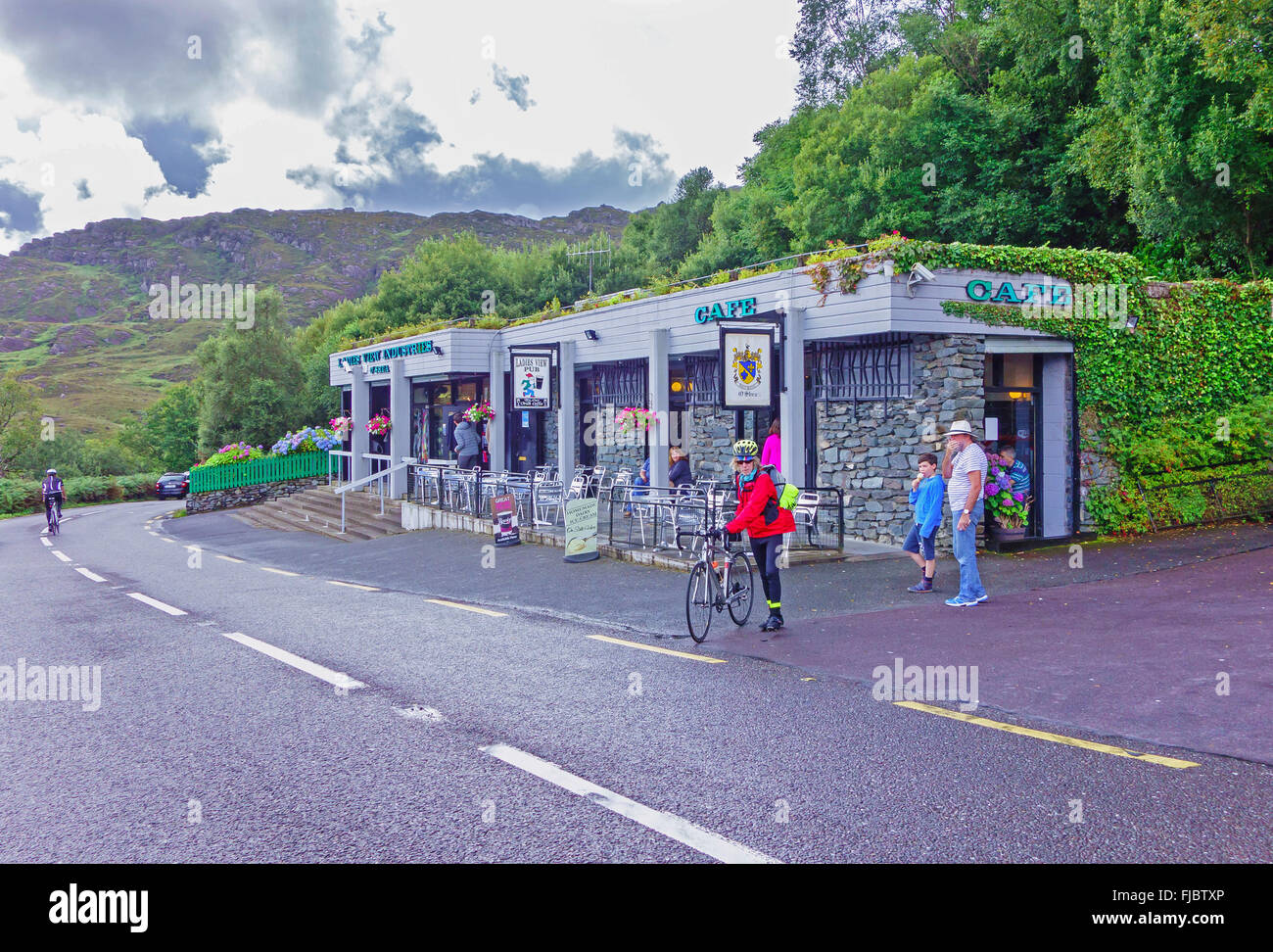 Ladies View Cafe and Bar Killarney National Park Ireland Stock Photo ...