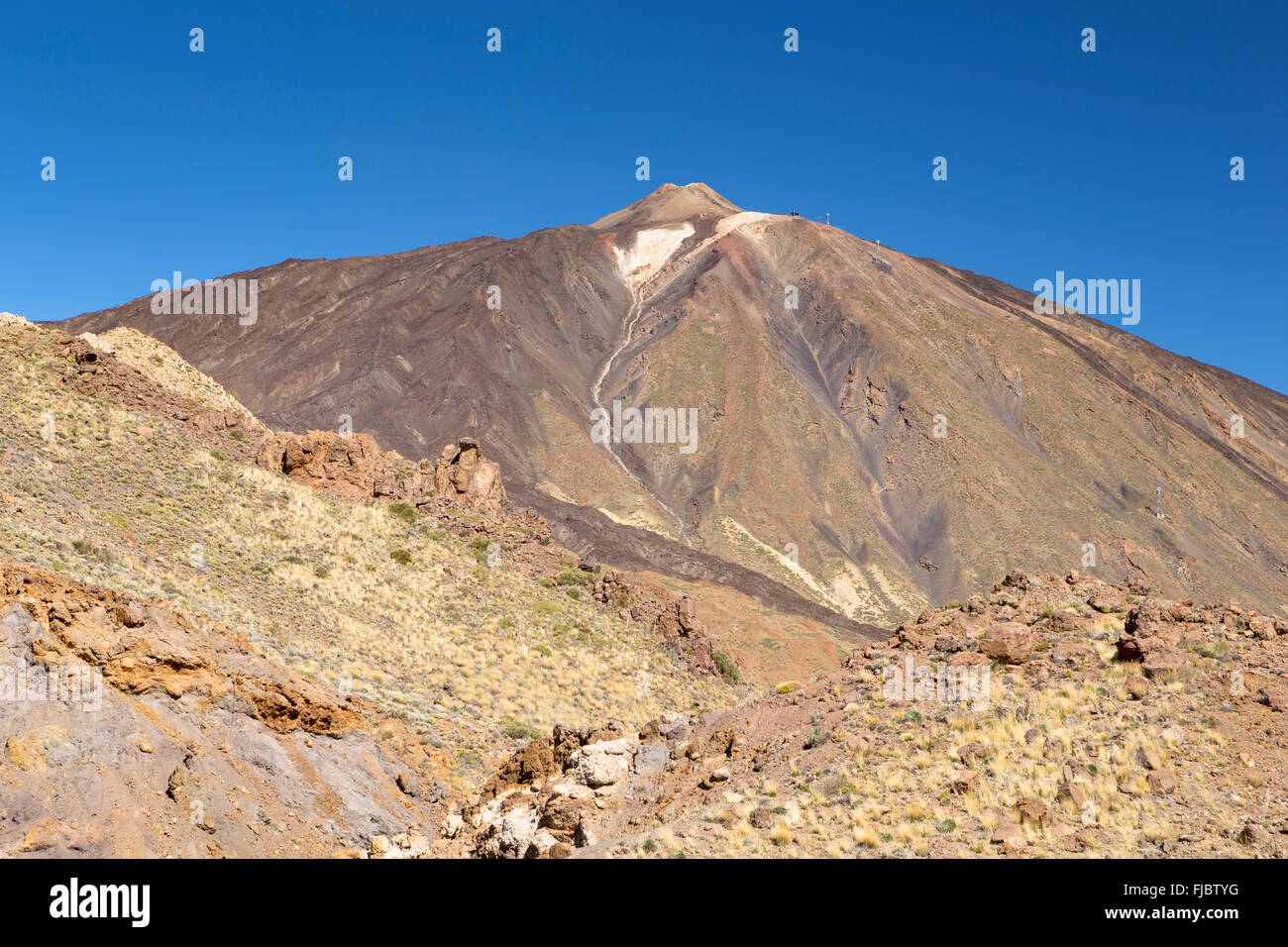 Volcano Pico del Teide, Tenerife, Canary Islands, Spain Stock Photo - Alamy
