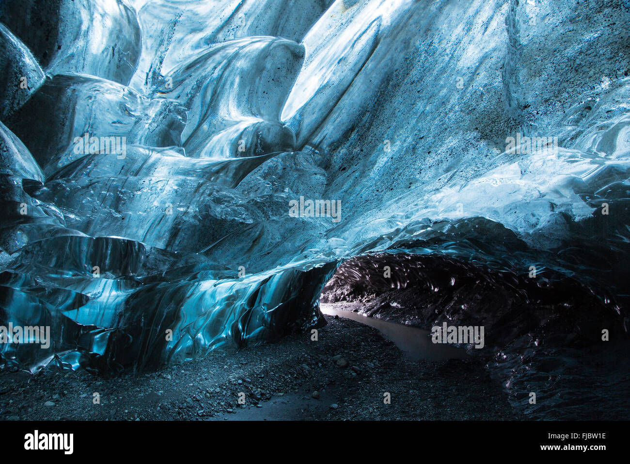 Underwater Ice Caves