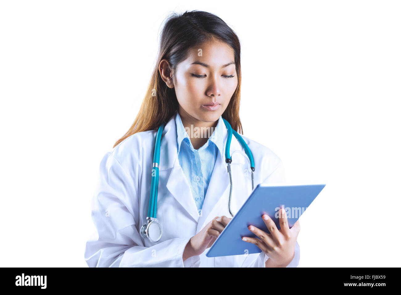 Young successful doctor using hi-res stock photography and images - Alamy