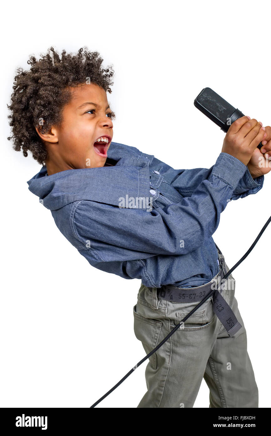 Child singer hi-res stock photography and images - Alamy