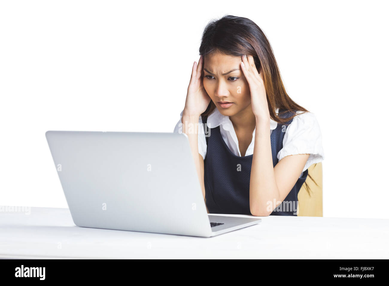 Annoyed Laptop Typing High Resolution Stock Photography and Images - Alamy