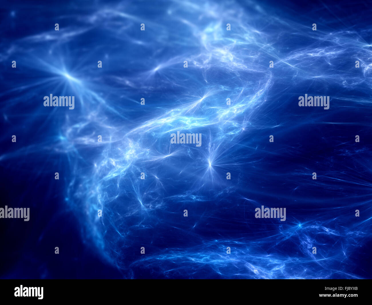 Glowing plasma in space, computer generated abstract background Stock ...