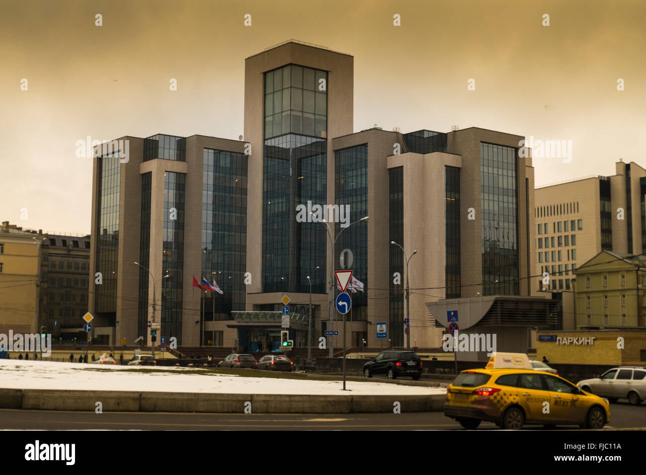 Gazprom headquarters building hi-res stock photography and images - Alamy