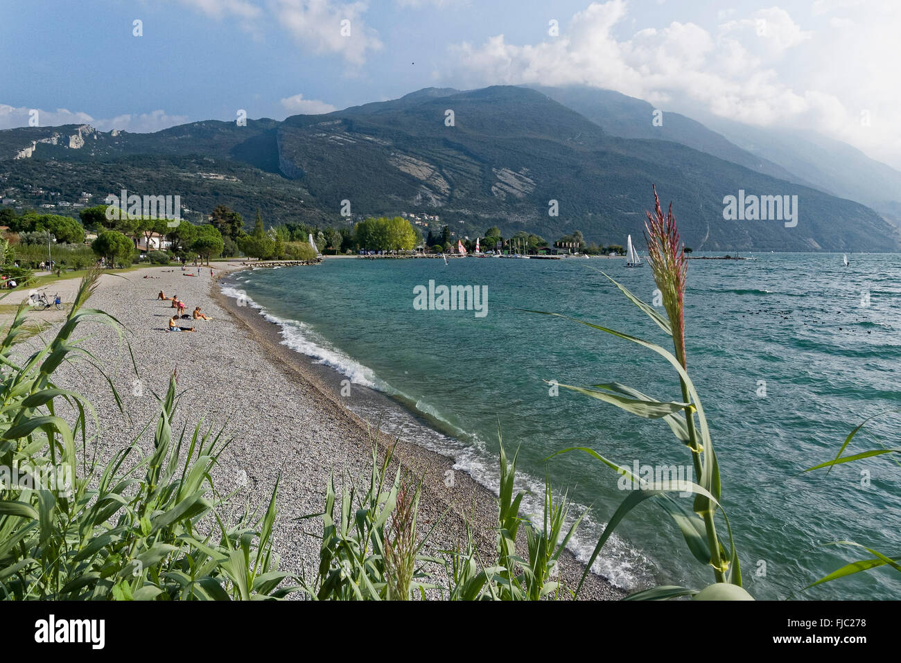 Strand torbole gardasee hi-res stock photography and images - Alamy