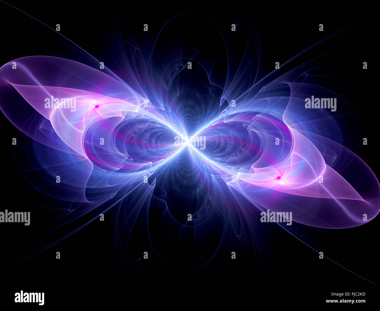 Colorful infinity sign, computer generated abstract background Stock ...