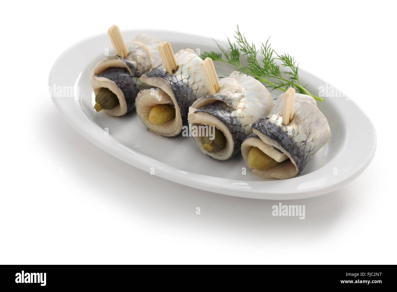 Roll mop herring hi-res stock photography and images - Alamy