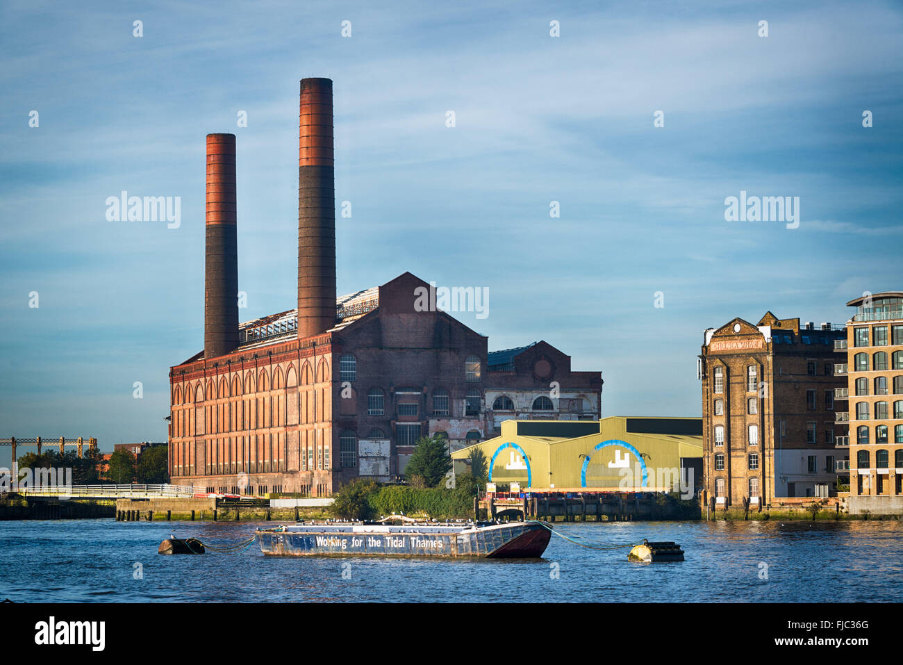 Lots Road Power Station, London, England Stock Photo - Alamy