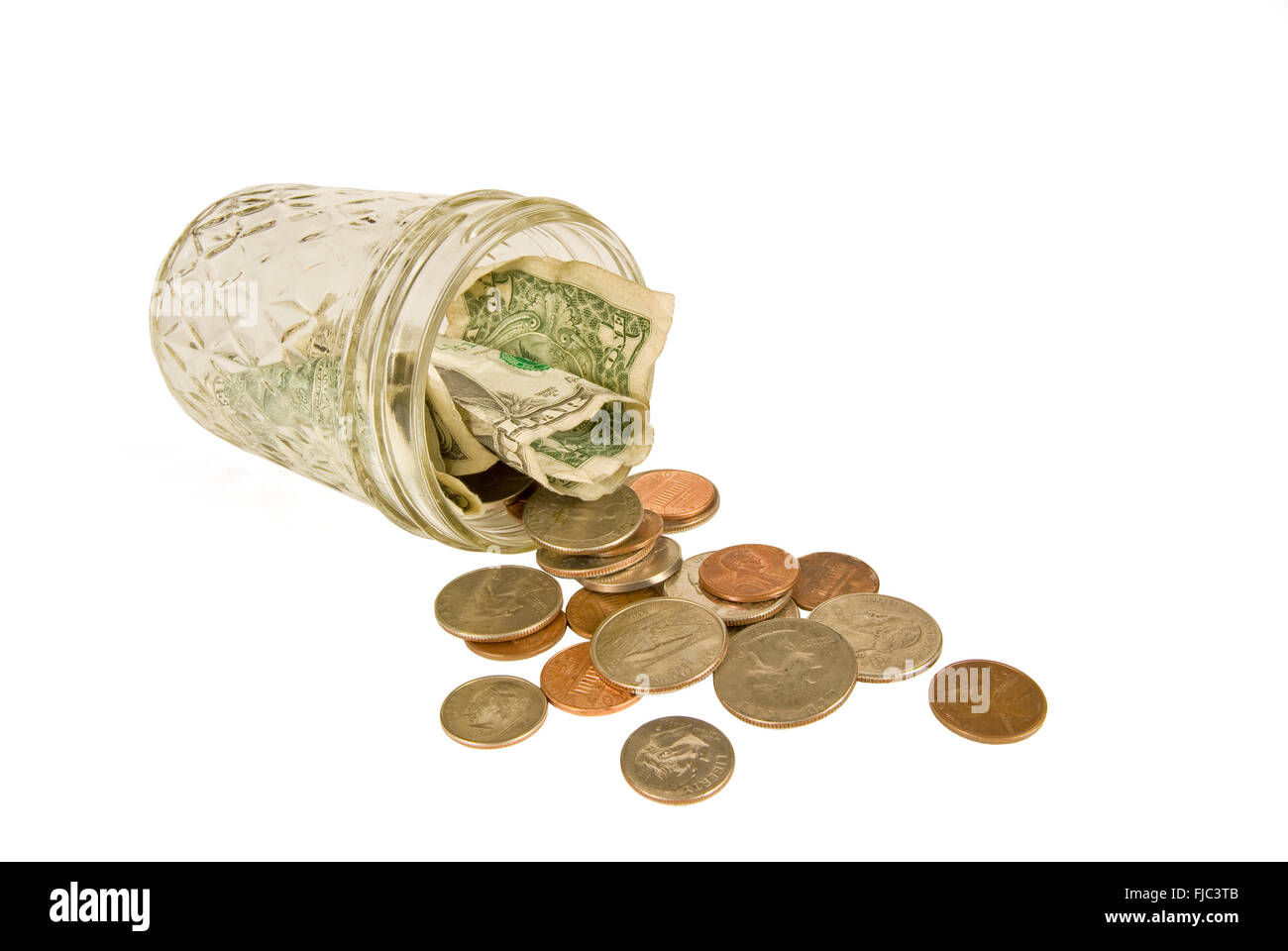 Coin jar hi-res stock photography and images - Alamy