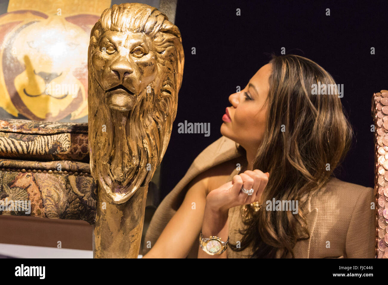 London, UK. 29 February 2016. Emma Viscountess Weymouth of Longleat ...