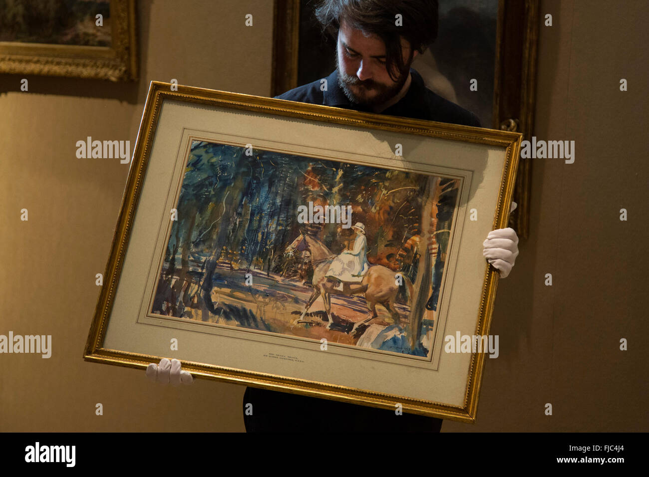 Alfred munnings paintings hi-res stock photography and images - Alamy