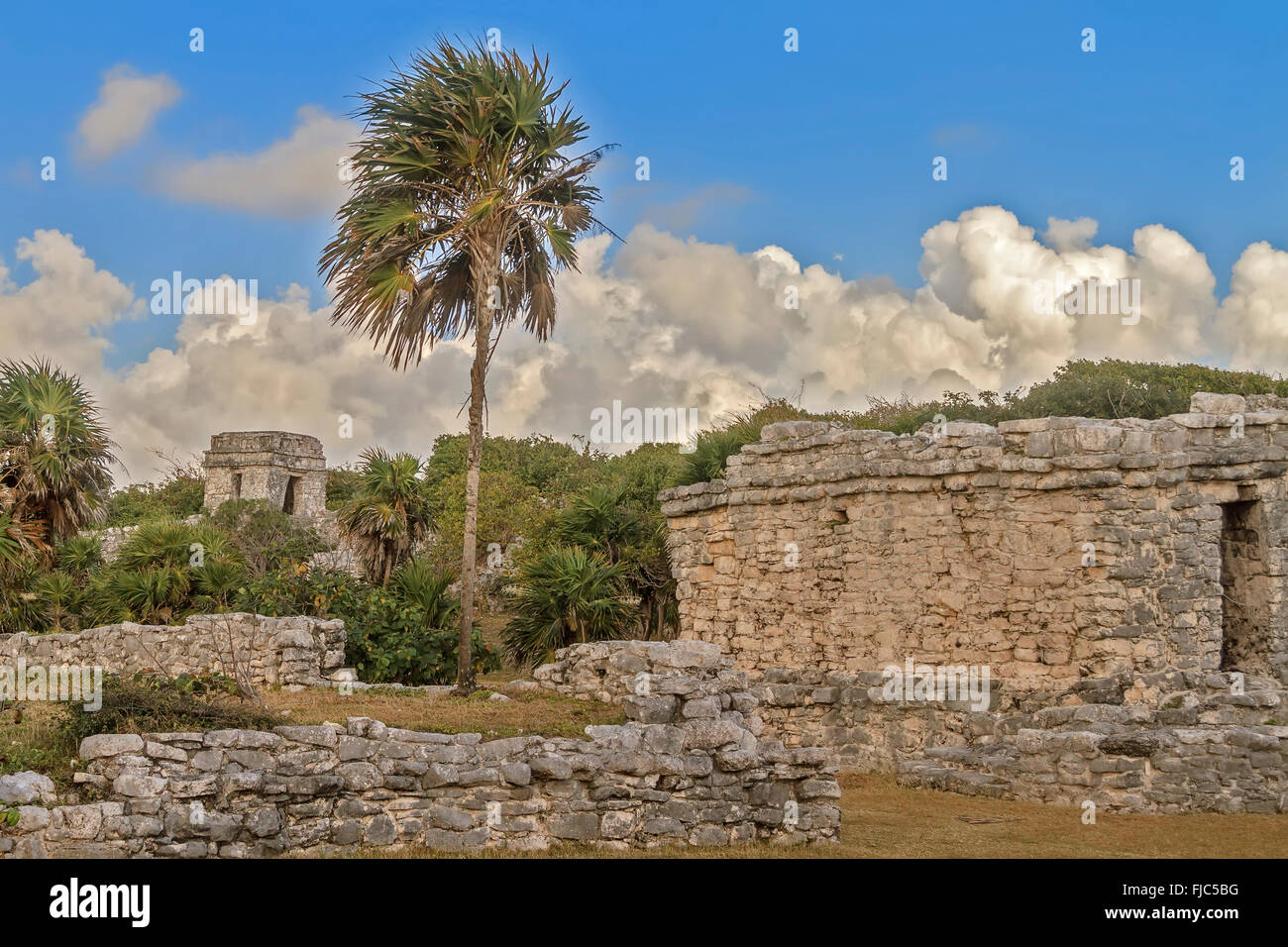Maya ruins of tulum hi-res stock photography and images - Alamy
