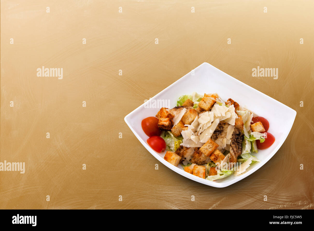Chicken caesar salad hi-res stock photography and images - Alamy