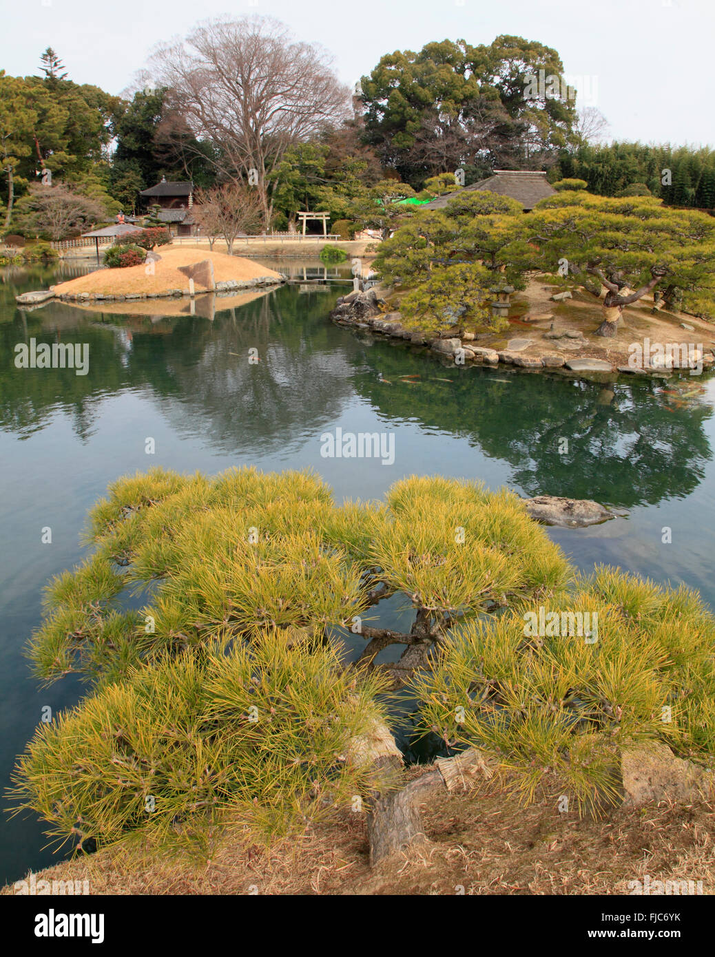 Japan, Okayama, Korakuen Garden Stock Photo - Alamy