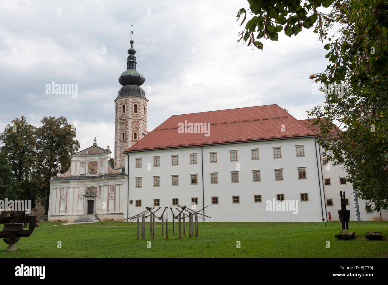 Kostanjevica Abbey, Kostanjevica na Krki, Lower Carniola, Lower Sava ...