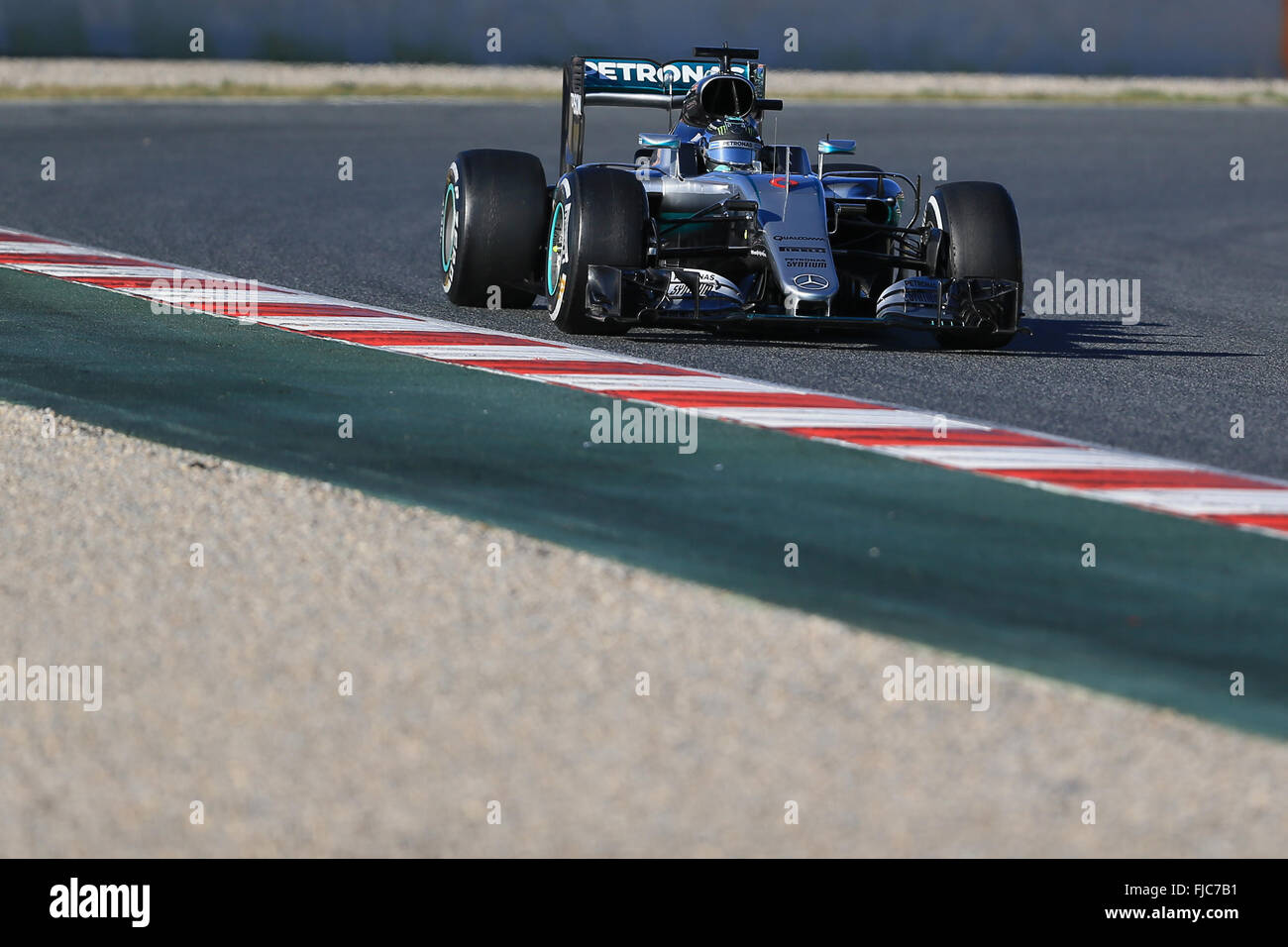 Barcelona, Spain. 01st Mar, 2016. Formula 1 winter car testing at ...