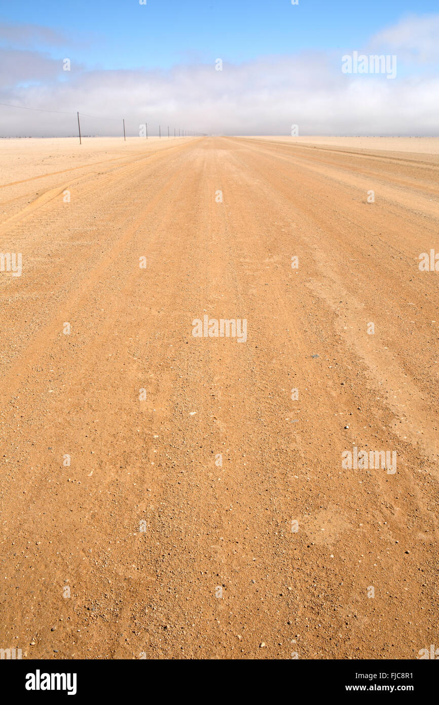 Open road african desert hi-res stock photography and images - Alamy