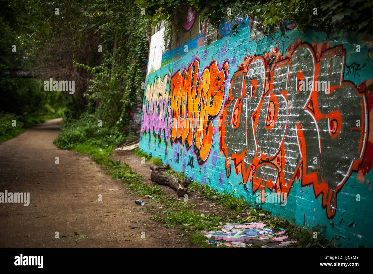 Parkland walk london crouch hi-res stock photography and images - Alamy