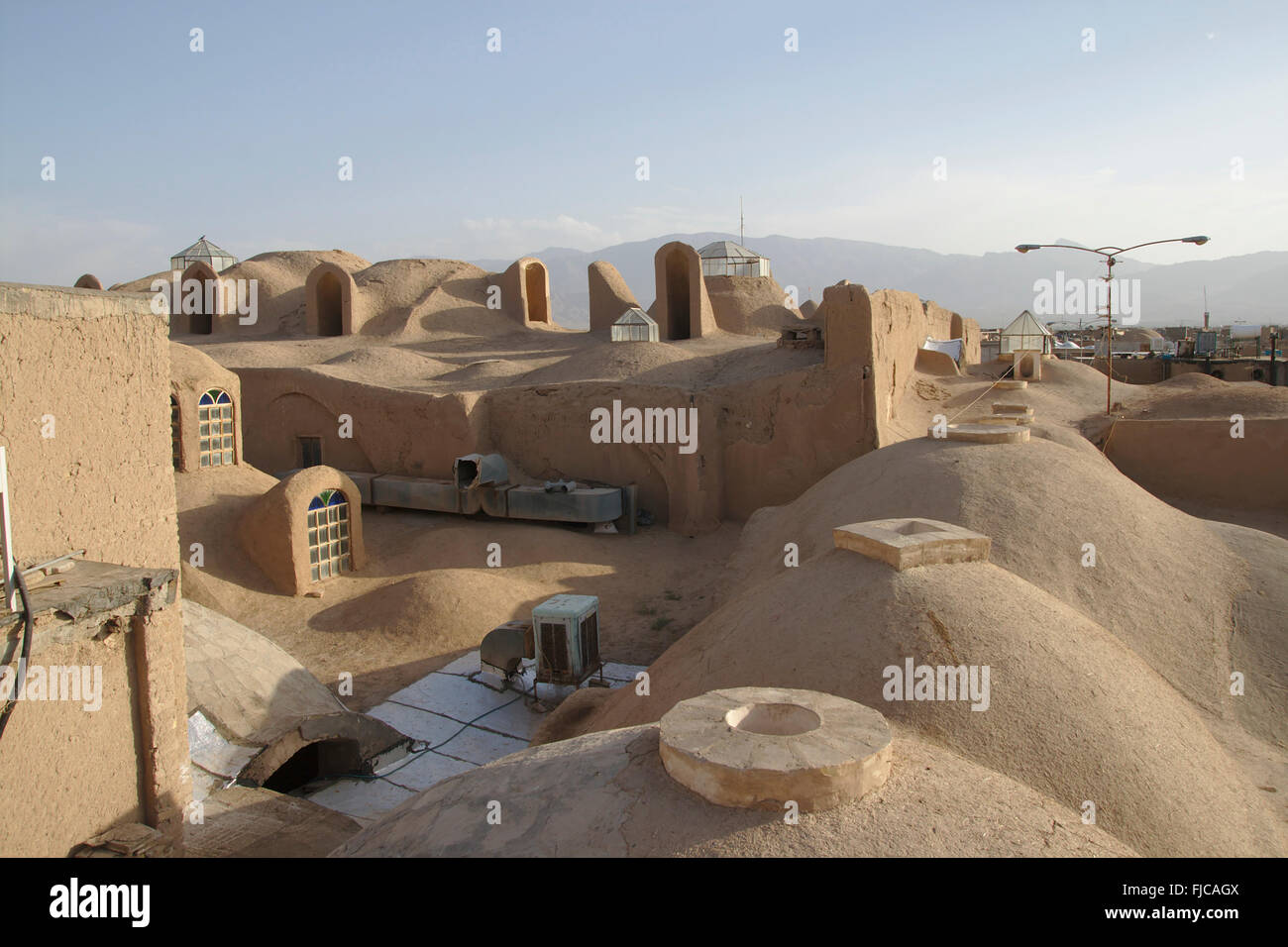 Roof of the Bazaar in Kashan, Iran Stock Photo - Alamy