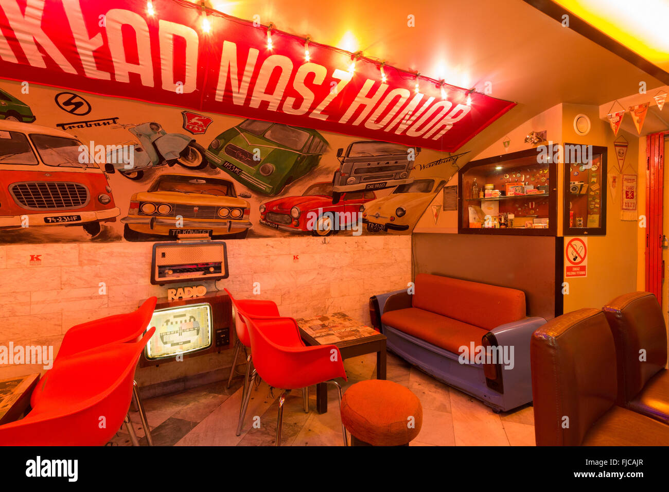 Polish pub interior bar hi-res stock photography and images - Alamy