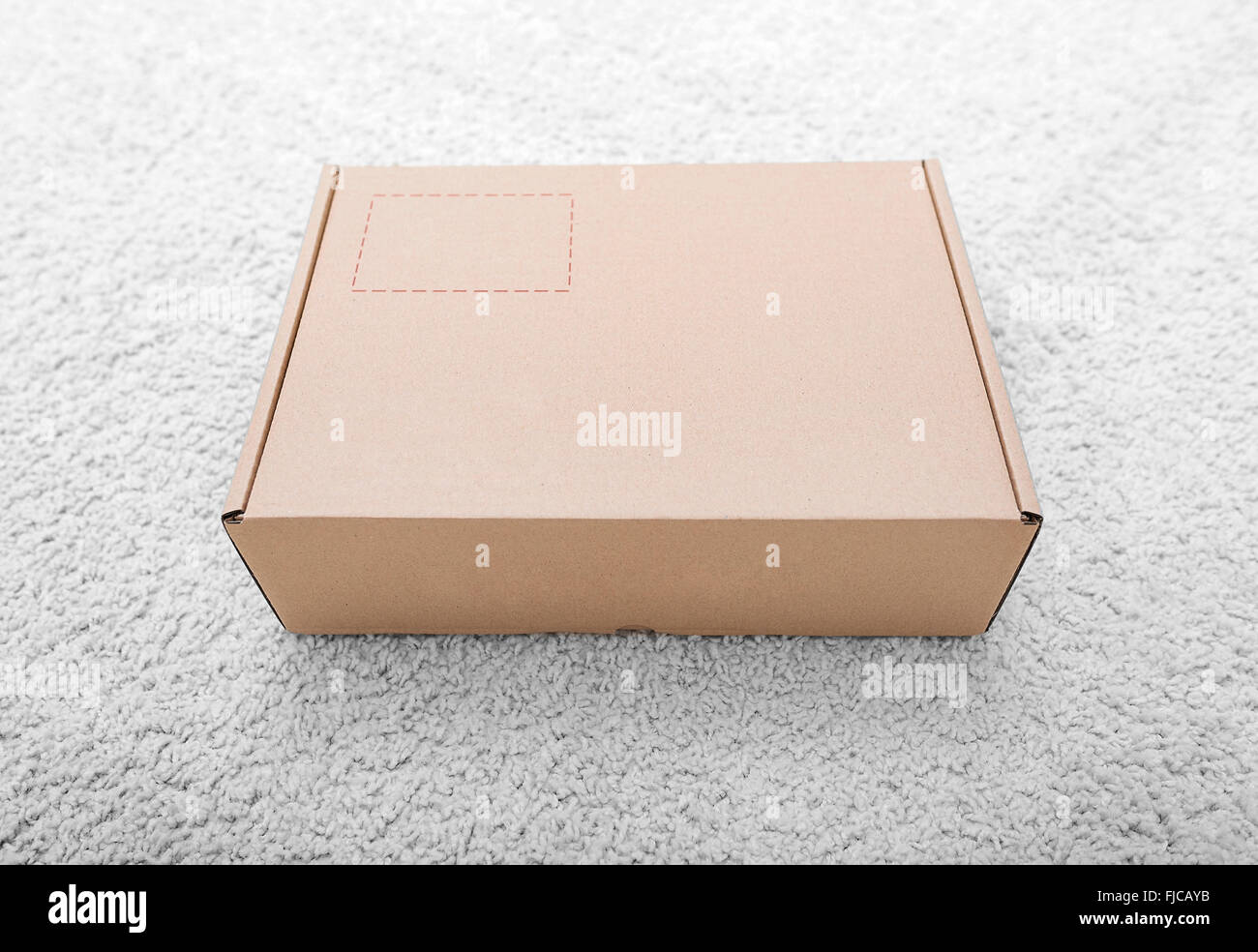 Parcel cardboard box in hi-res stock photography and images - Alamy