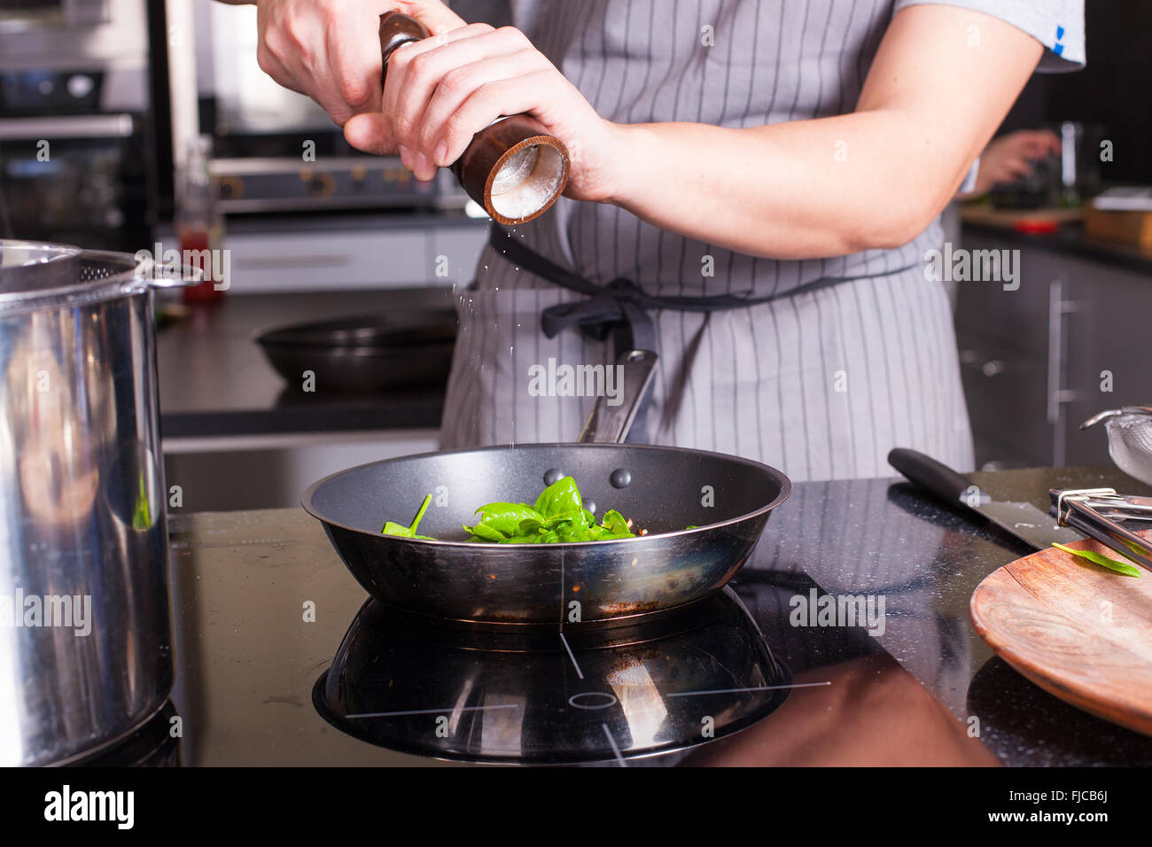 chef at work Stock Photo - Alamy