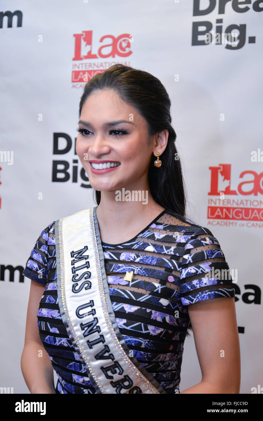 Miss universe canada 2016 hi-res stock photography and images - Alamy